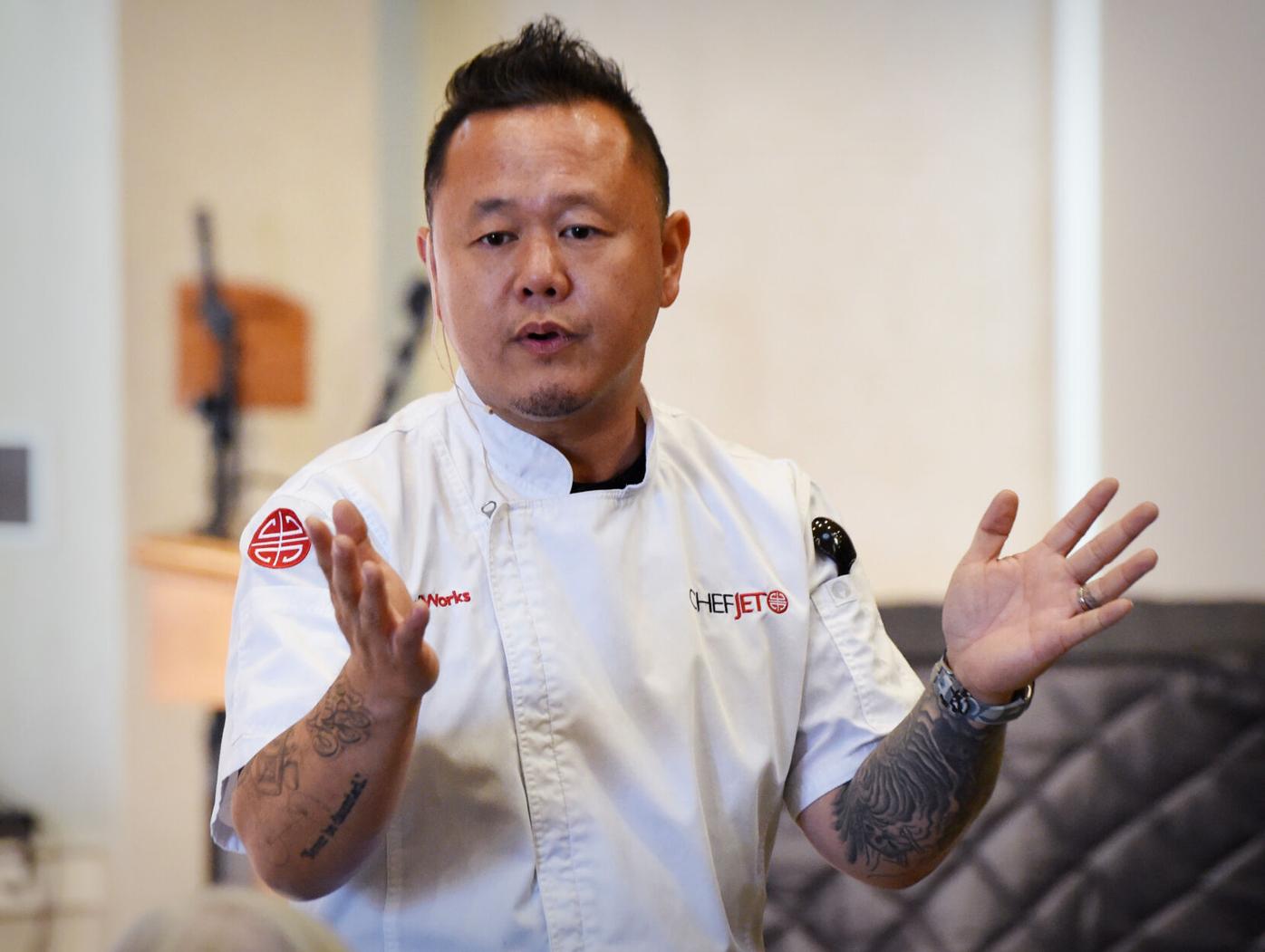 'Chopped', 'Iron Chef' cook Jet Tila visited Luther Acres in Lititz for ...