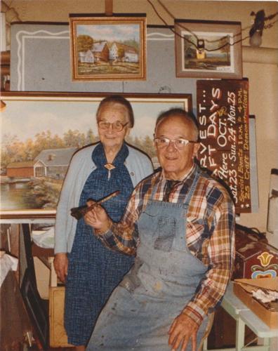 Gap artist’s Lancaster County paintings, signage subject of exhibit at ...