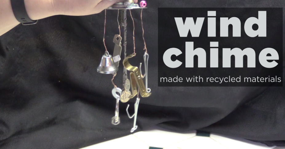Always Crafting: Create a wind chime using recycled materials | Home ...