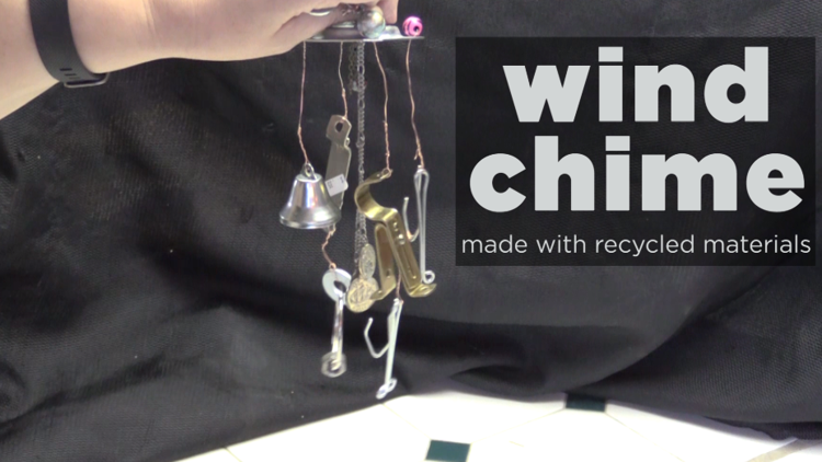 Always Crafting: Create a wind chime using recycled materials | Home ...
