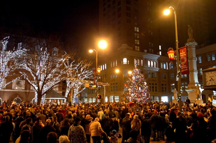 Tree lighting and Tuba Christmas usher in the holiday season in ...
