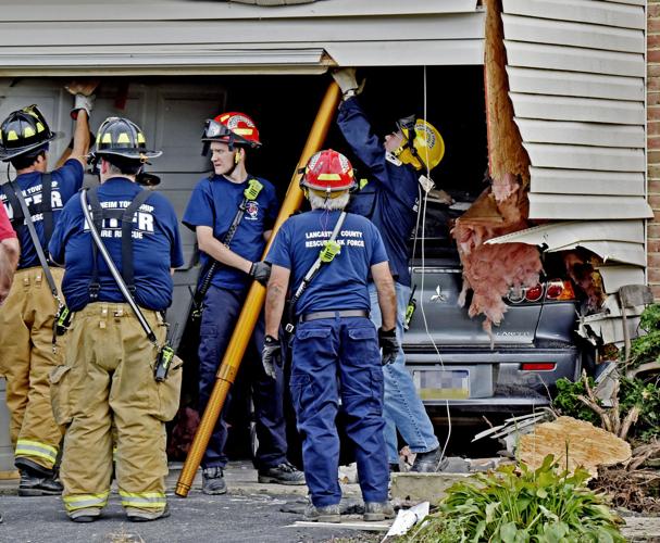 Car crashes into garage of Manheim Twp. home | Local News ...