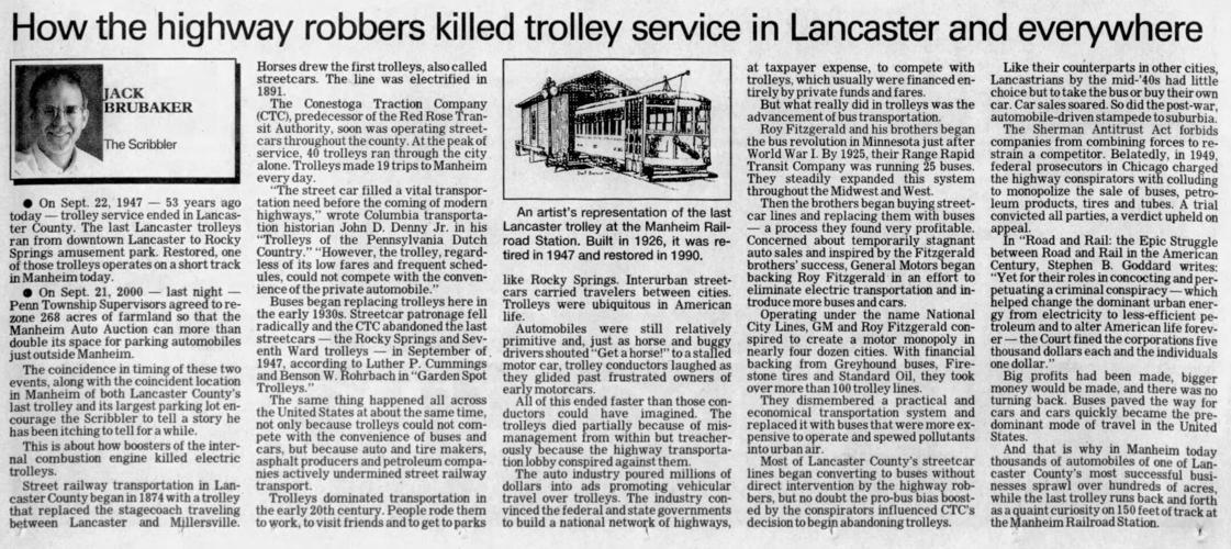 Here are some of Jack Brubaker's favorite Scribbler columns over his 46 ...