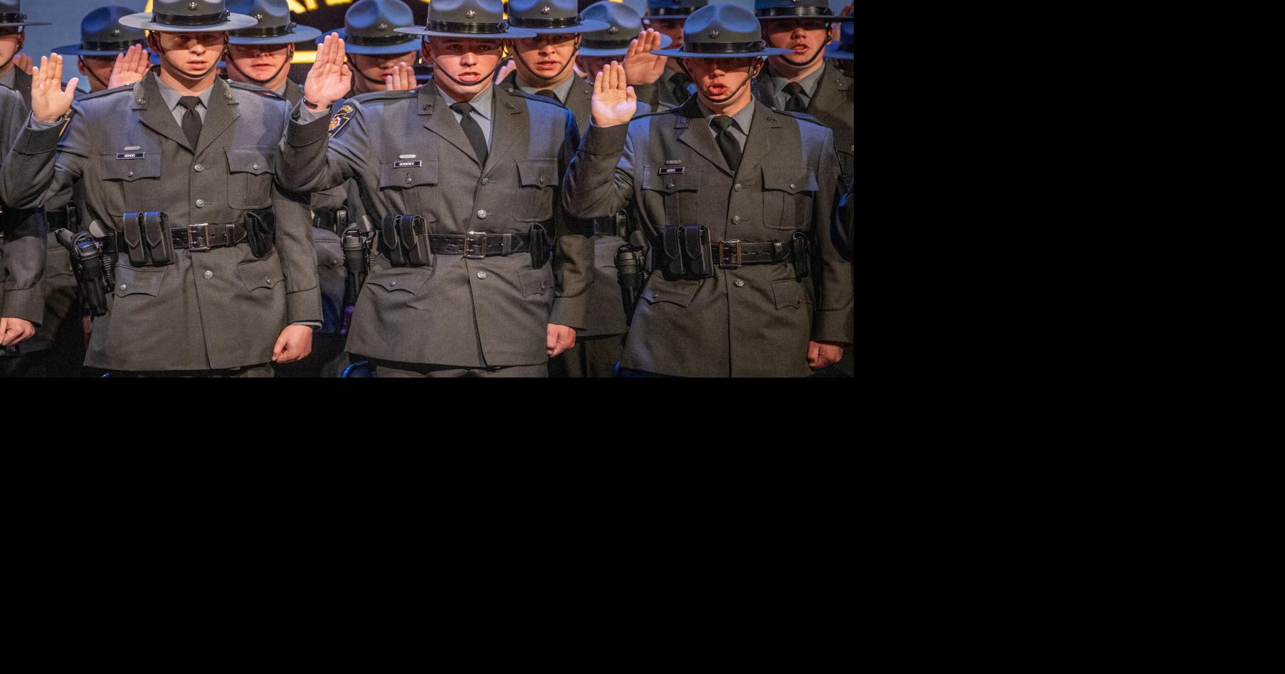 Pennsylvania State Police swears in new class of troopers [photos ...