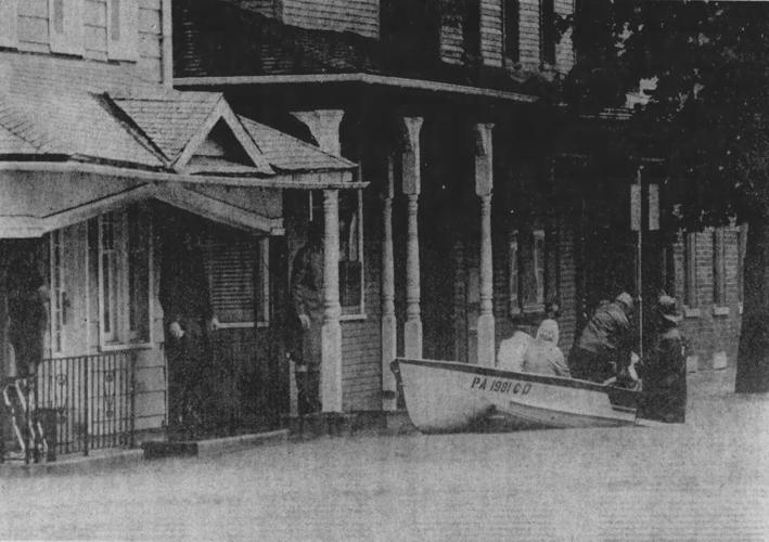 An angel with a bucket appeared during Agnes flooding in Manheim [I ...
