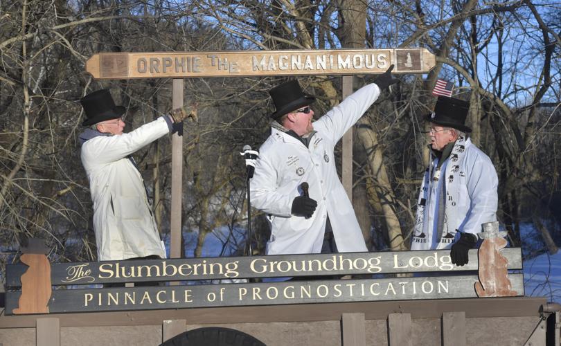 Octoraro Orphie makes his Groundhog Day 2026 prognostication [photos ...