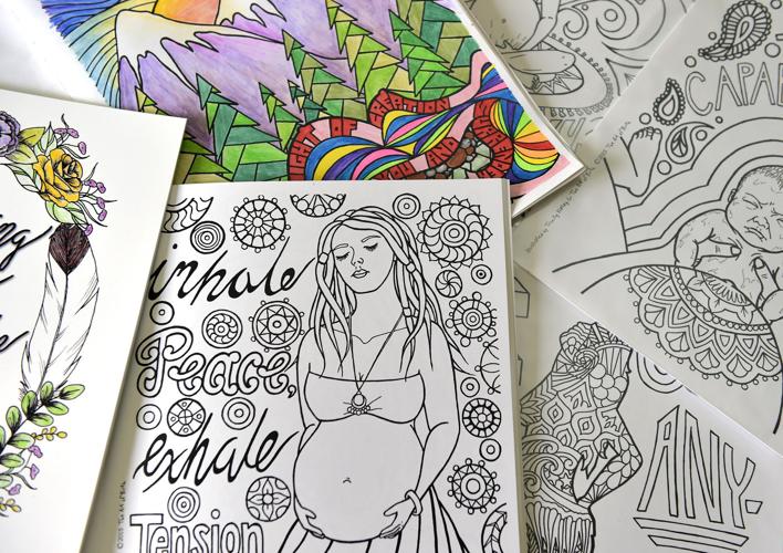 birth coloring book