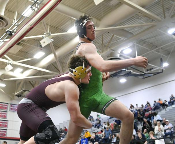 2025 District 3 Class 3A Section 2 wrestling tournament at Hempfield ...