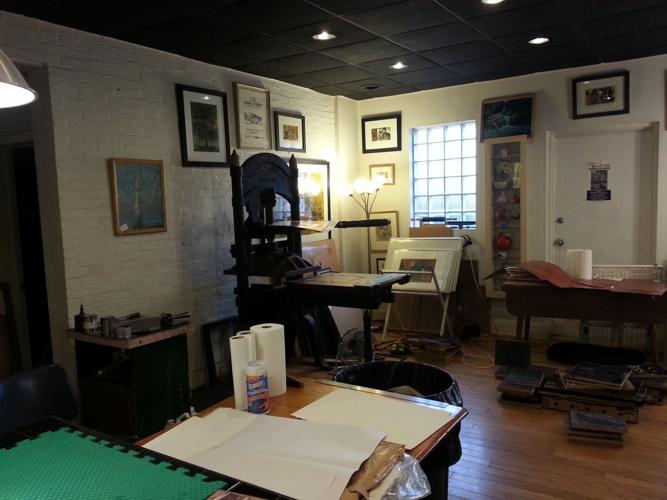 Robert Patierno's 'Works on Paper' woodcut exhibit opens Monday at ...