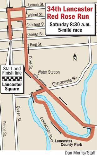Red Rose Run -- or race or walk -- set for Saturday | News ...