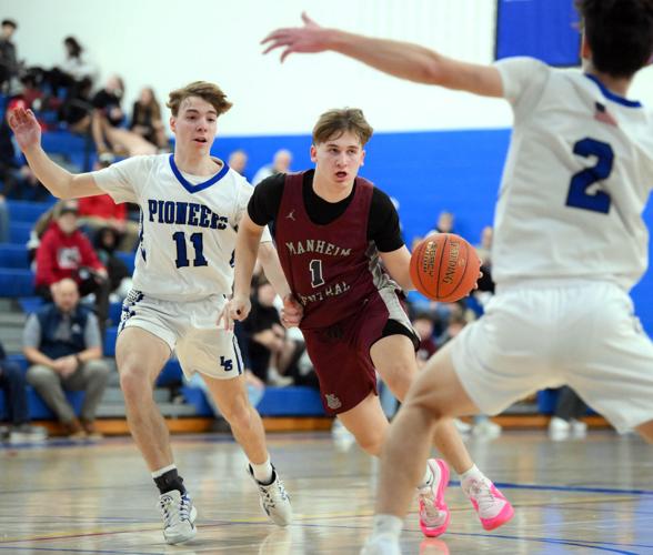 Lampeter-Strasburg vs. Manheim Central - L-L League boys basketball ...