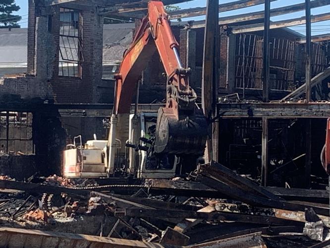 Aftermath of the massive fire at Tollbooth Antiques in Columbia [photos ...