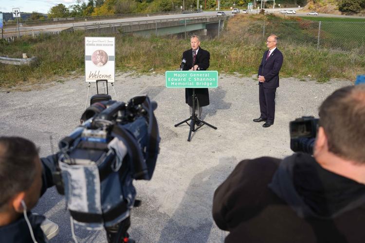 Bridge over Route 441 in Columbia dedicated to Maj. Gen. Ed Shannon ...