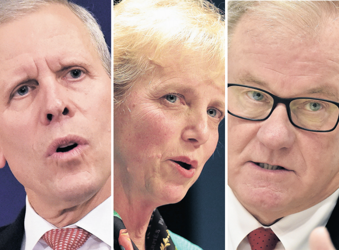 Scott Wagner, Laura Ellsworth and Paul Mango debated Wednesday evening ...