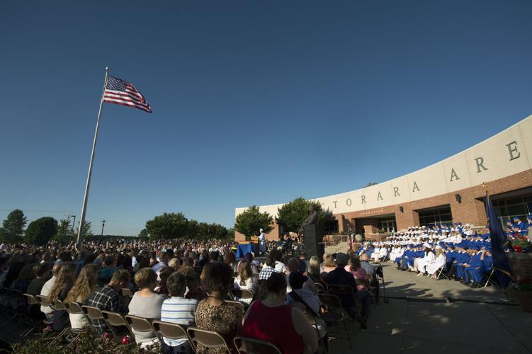 Octorara High School graduates walk across the stage Wednesday night ...