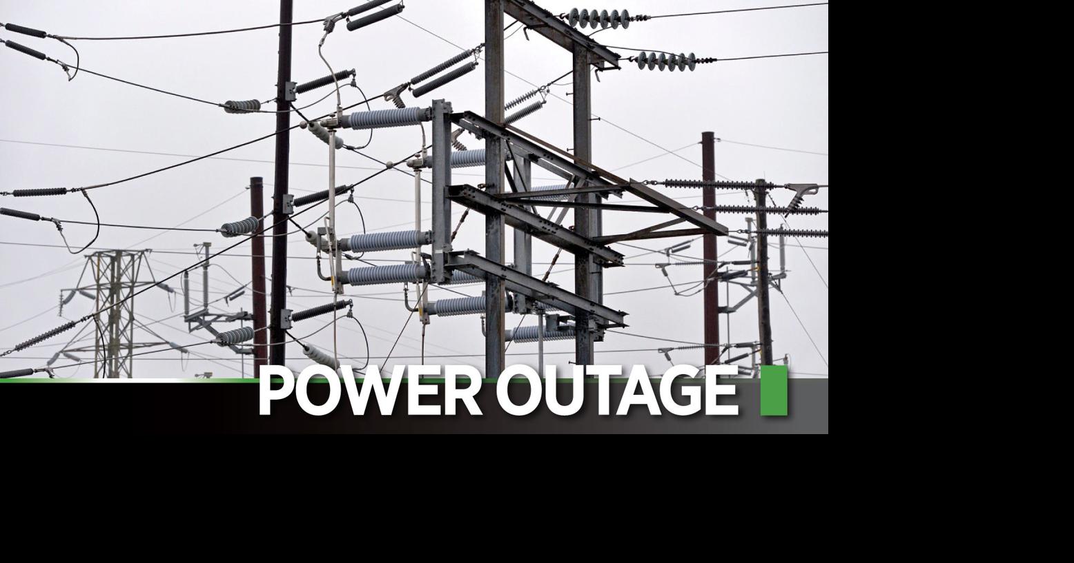 Multiple power outages reported late Monday night due to wind damage ...
