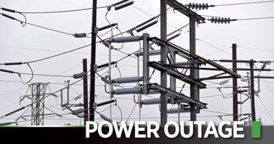 Multiple power outages reported late Monday night due to wind damage ...