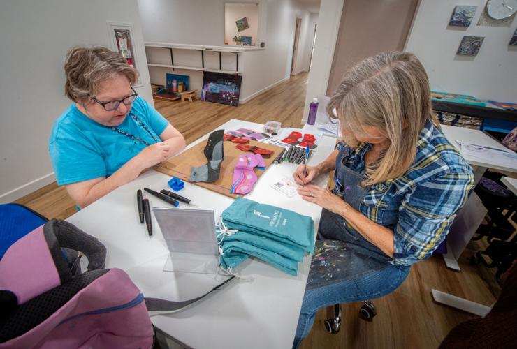 Friendship Heart artists paint clubfoot braces [photos ...