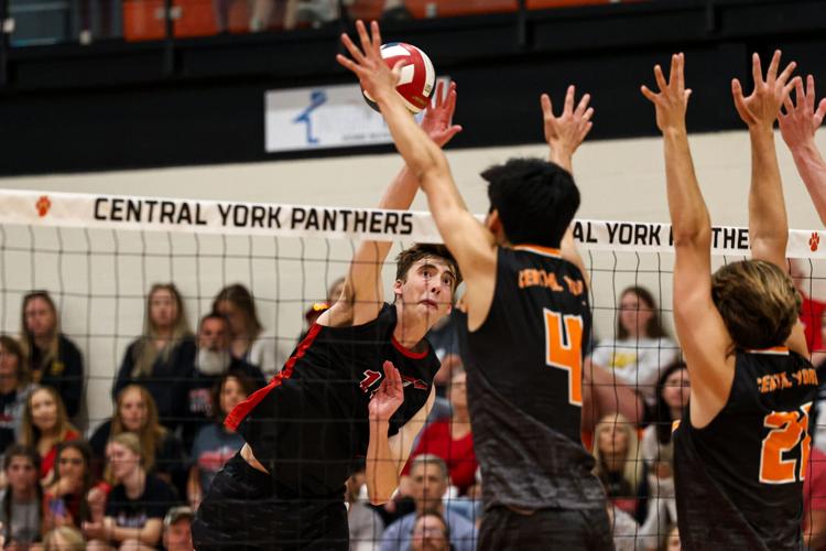 Warwick vs. Central York - District 3 Class 3A boys volleyball ...