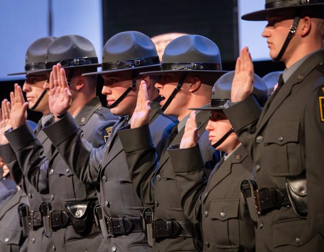 Pennsylvania State Police swears in new class of troopers [photos ...