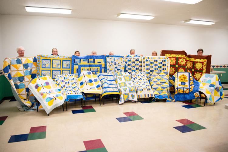 'Hearts of Hope': More than 30 quilts presented to support Ukranian ...