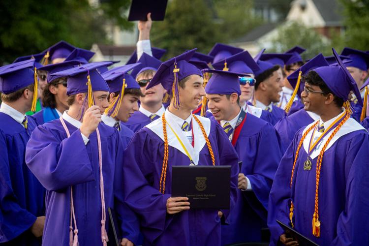 Lancaster Catholic High School class of 2023 graduates and award ...