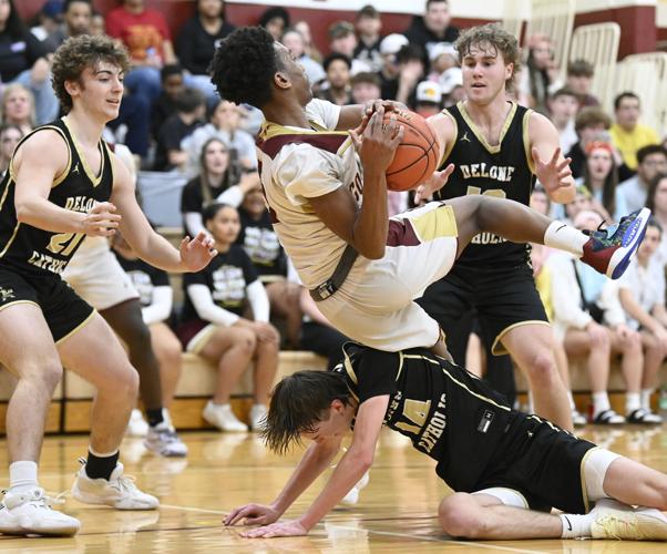 Columbia vs. Delone Catholic - District 3 Class 3A boys basketball ...