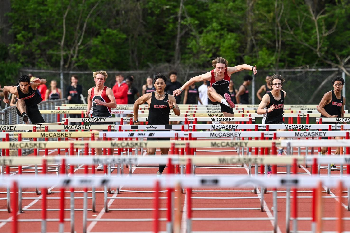 McCaskey hurdler Emery Plaza continues his family's track and field ...