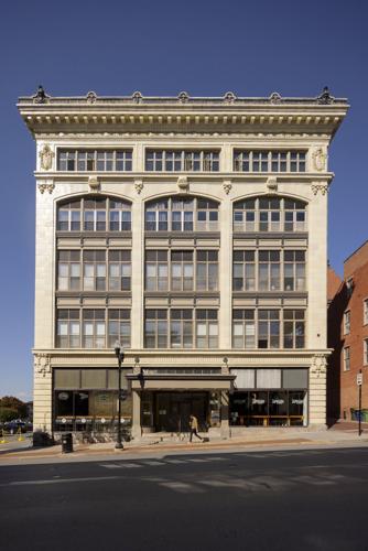 Examples of pressed metal on Lancaster buildings [photos ...