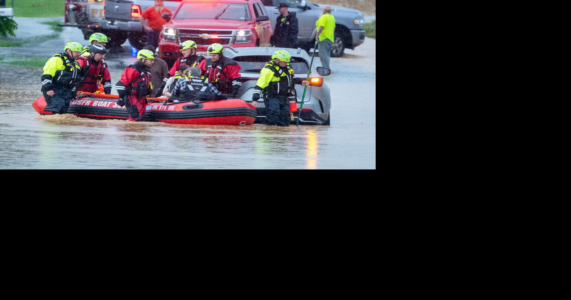 Dozens of water rescues and flooded homes reported in northwest ...