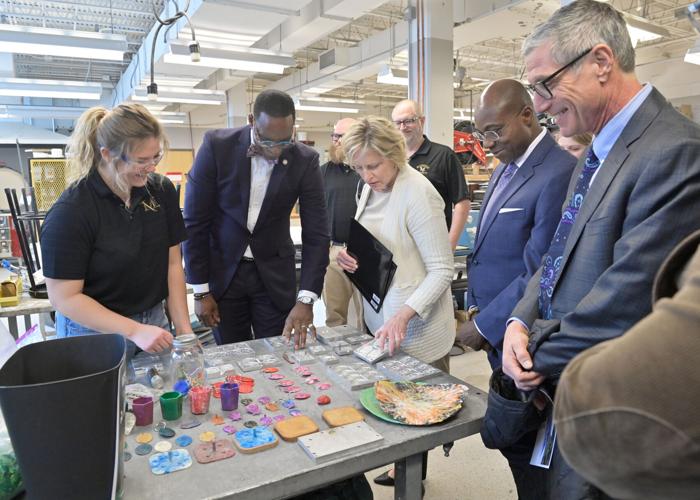 Secretary of Education Khalid N. Mumin visits Millersville University [photos ...