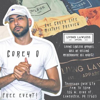 Lancaster rapper Corey O to debut new mixtape at free Thursday event ...