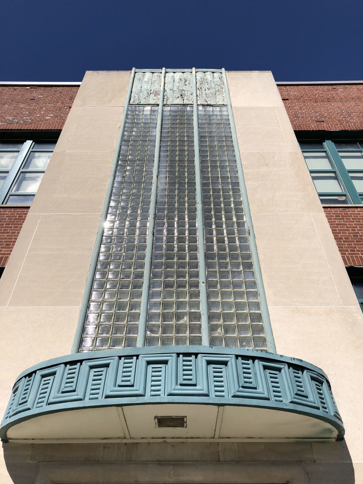 Architect's design for J.P. McCaskey High School invokes the art deco ...