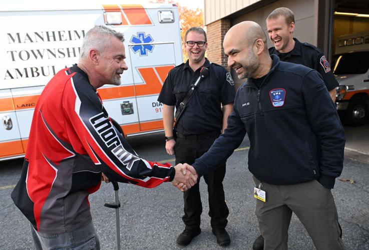 Newsletter exclusive: Motorcyclist thanks Manheim Township Ambulance ...