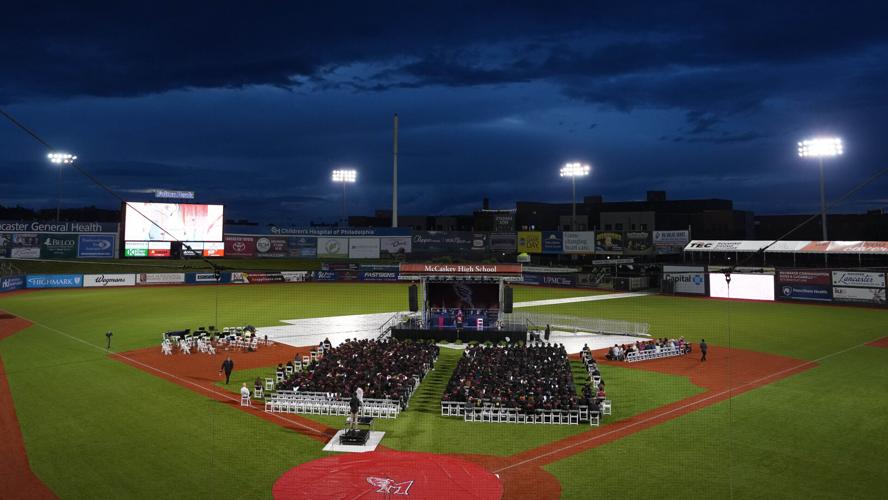 J.P. McCaskey Class of 2024 graduates at weather-delayed stadium ...