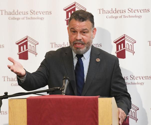Pa. departments visit Thaddeus Stevens to praise online hub for student ...