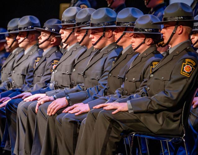 Pennsylvania State Police swears in new class of troopers [photos ...