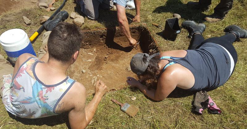 Juniata College-led archaeological dig reveals fort from the 1700s ...