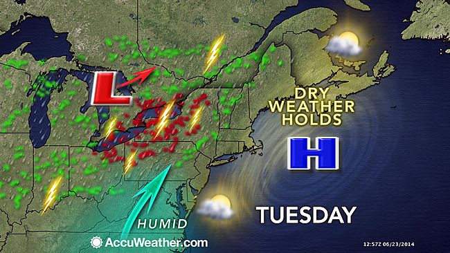 Humid, sticky air in midweek forecast for Lancaster County | Local News ...