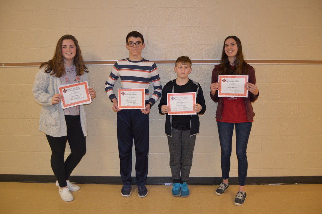 Hempfield middle school Students of the Quarter | News ...
