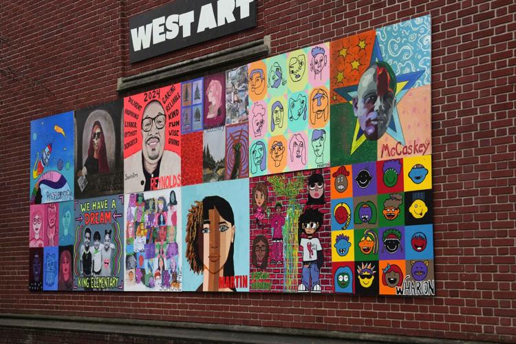 School District of Lancaster and West Art team up to create mural ...