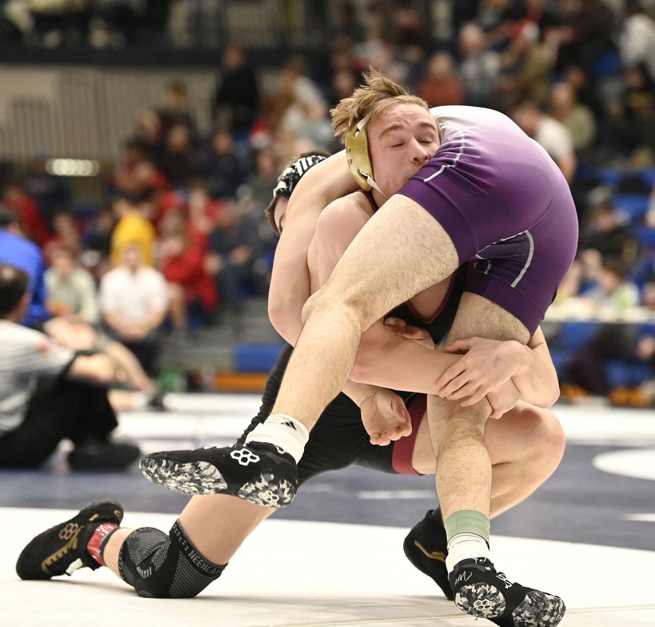 Manheim Central's Brett Barbush scores win No. 100 and Hempfield leads ...
