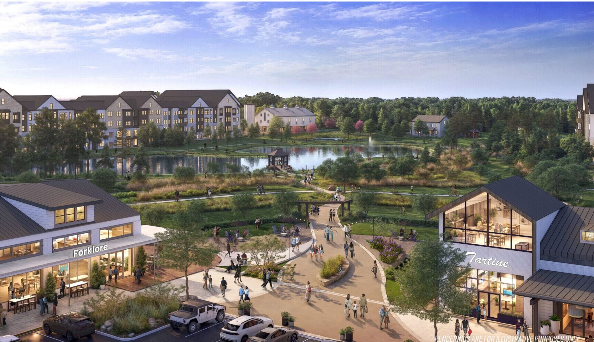 Here are the public spaces planned for High's Manor Twp. development ...