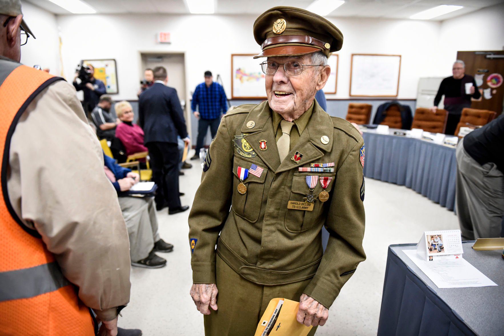 World War II veteran Harold Billow, last survivor of Malmedy Massacre ...