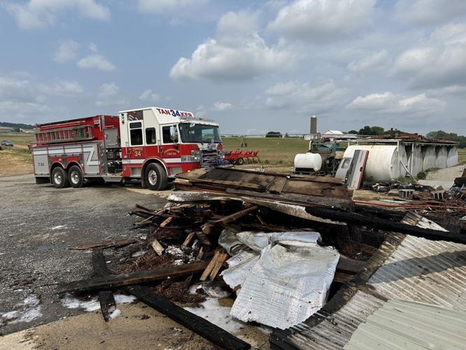 Fire destroys Caernarvon Township barn Saturday morning [update ...