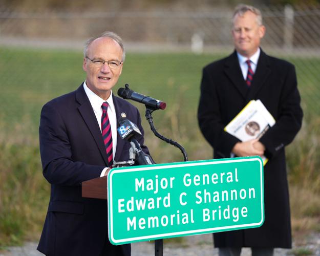 Bridge over Route 441 in Columbia dedicated to Maj. Gen. Ed Shannon ...