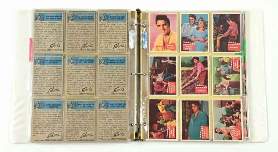 Rare Elvis cards and collectibles, vintage Popeye toys among items up ...