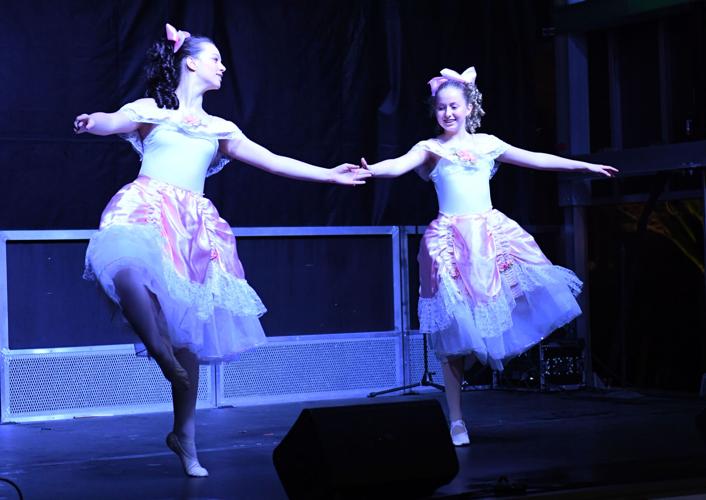 Annual Christmas tree lighting in historic square in Manheim Borough ...