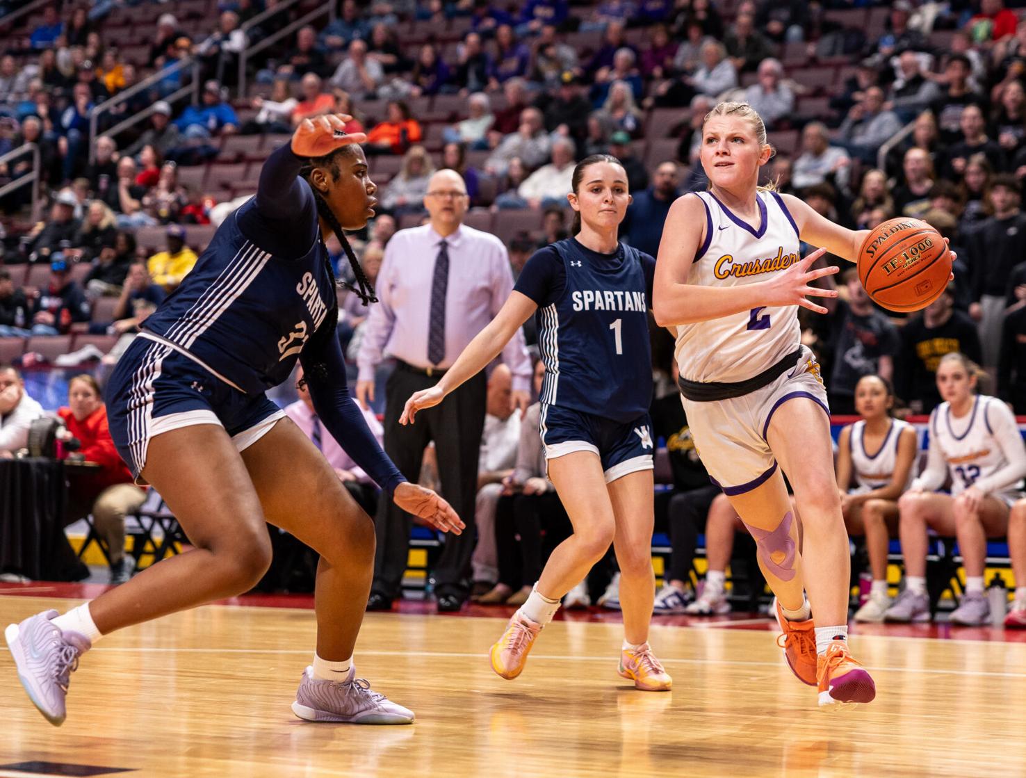 Lancaster Catholic girls rally valiantly, but come up short in District ...