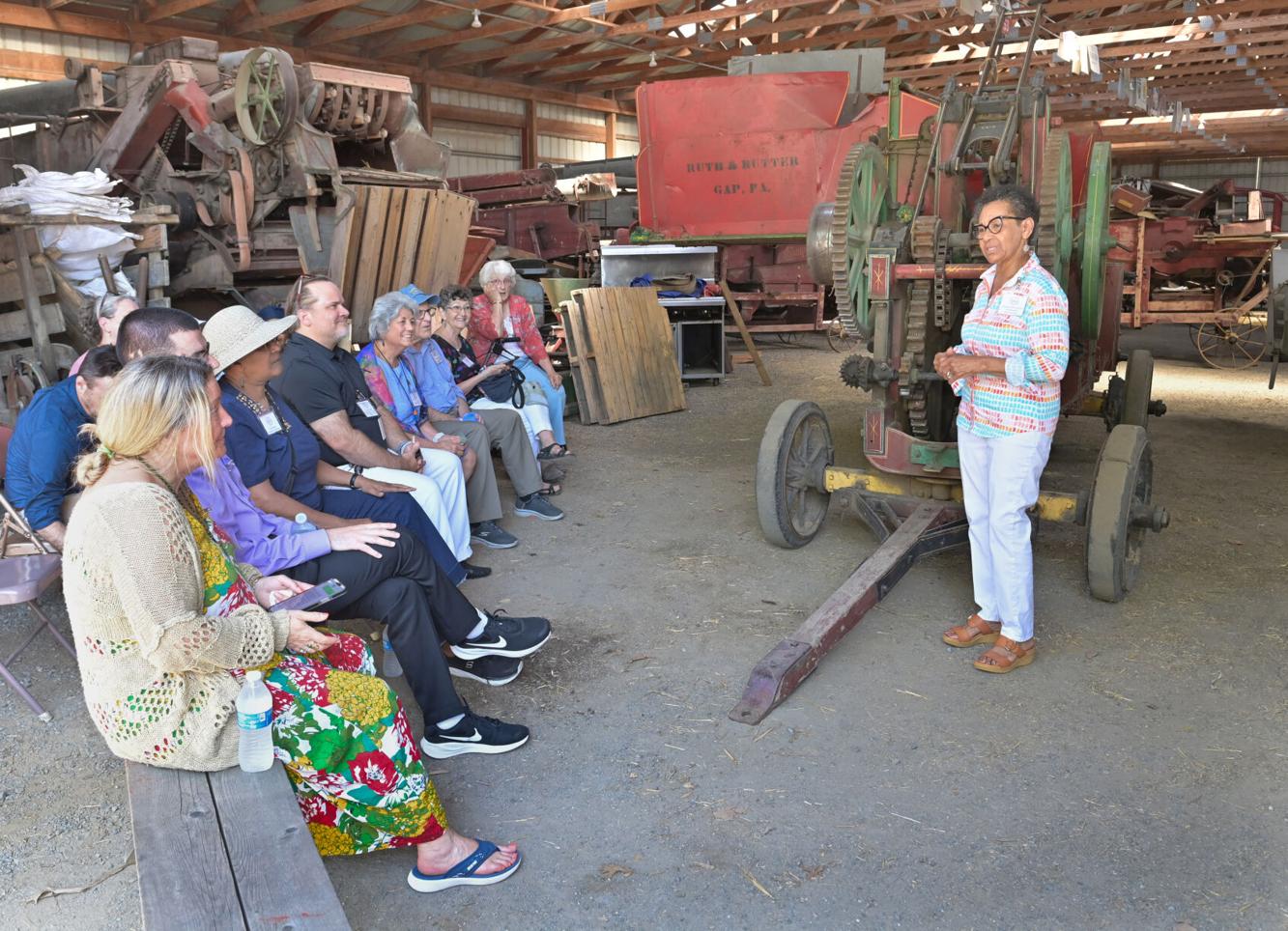Visiting sites from the life of farm-machine inventor William Chester ...